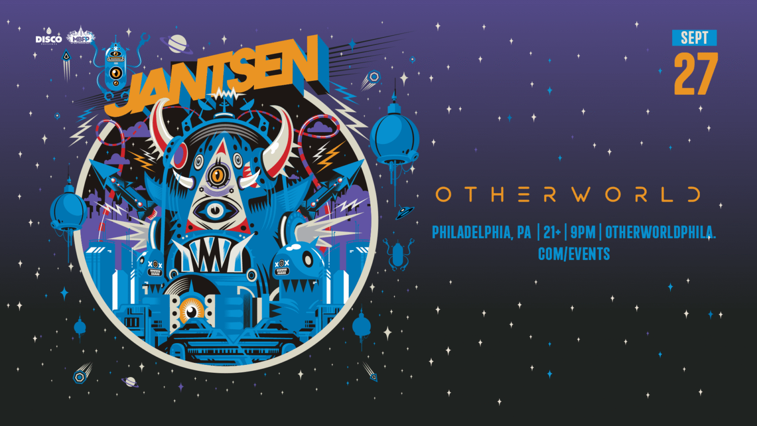 JANTSEN | 9.27.2025 - Otherworld Philadelphia